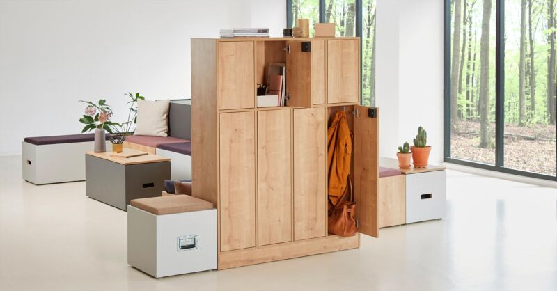 How to create more and flexible seats in few square meters - HOLMRIS B8