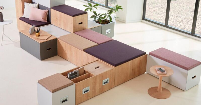 How to create more and flexible seats in few square meters - HOLMRIS B8